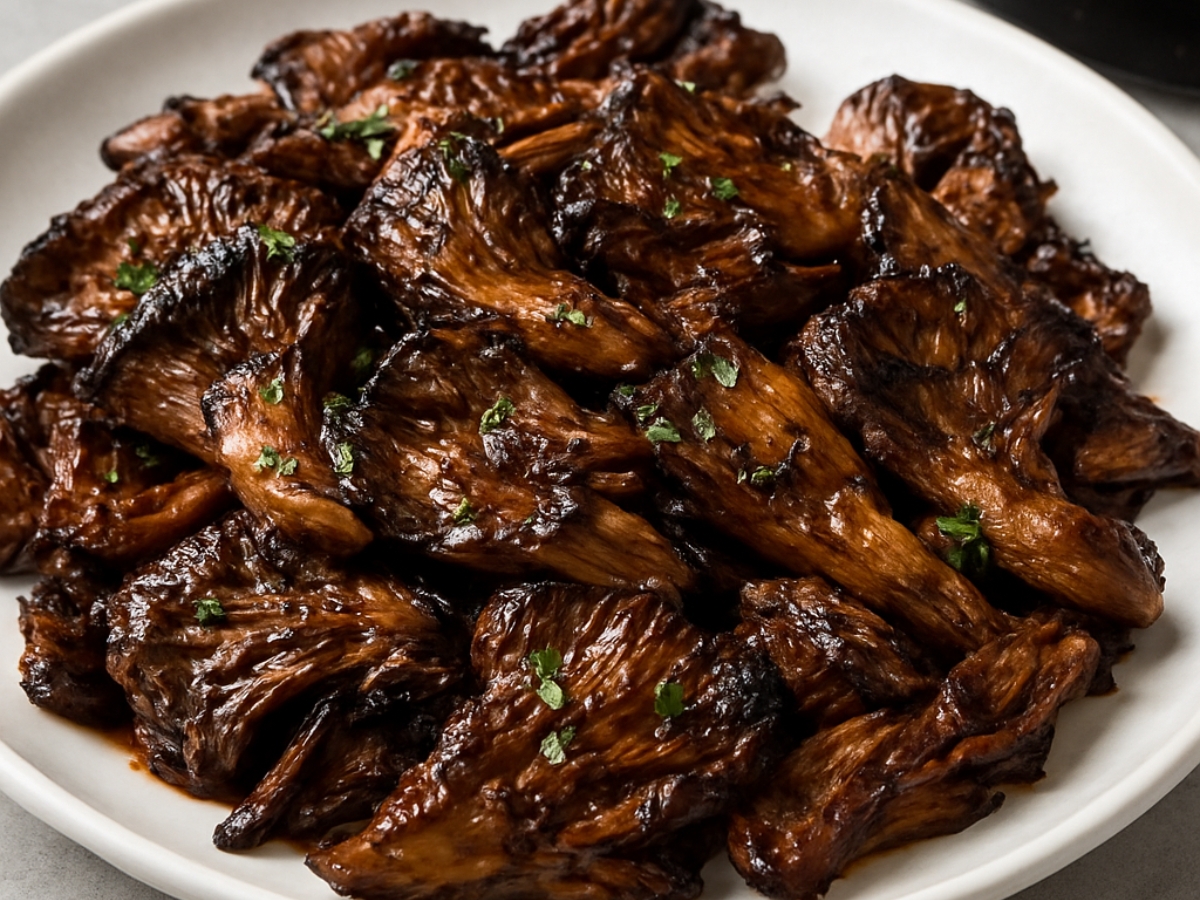 Μανιτάρια πλευρώτους με μπαλσάμικο στο Air Fryer - Απόλυτα Γευστικά ...