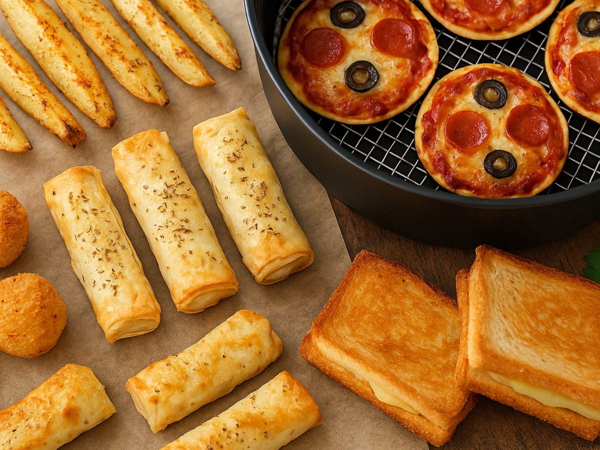 5 Λαχταριστές Ιδέες για Αλμυρά Σνακ στο Airfryer – Εύκολες & Γρήγορες ...