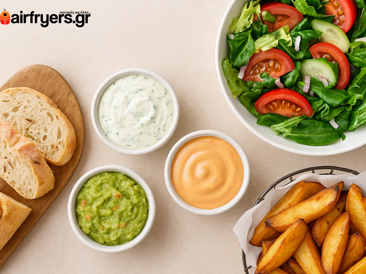 Τα Καλύτερα Συνοδευτικά για Air Fryer Γεύματα – Ιδέες για Σαλάτες, Ντιπ ...
